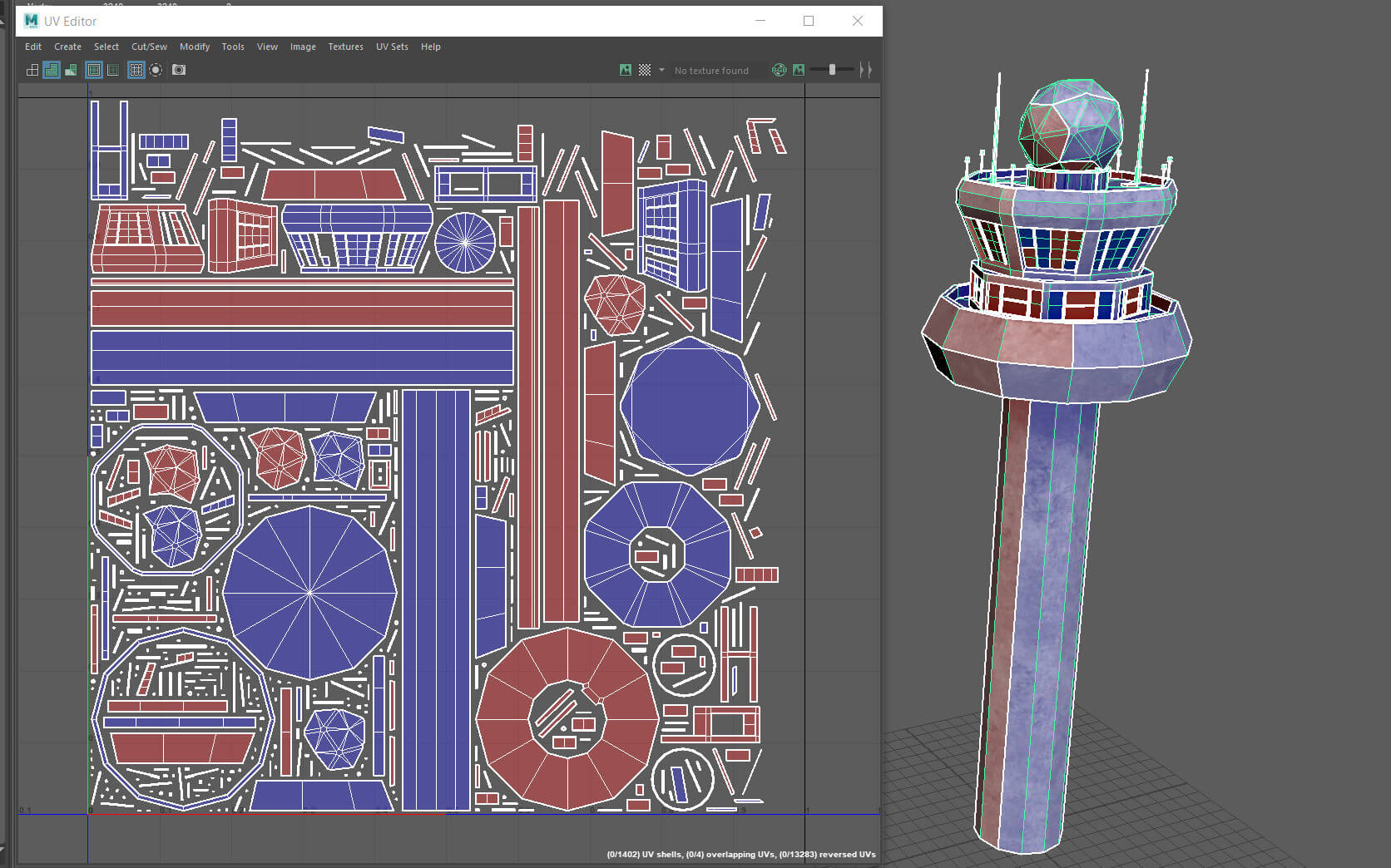 Airport Tower - 3D Model by sanchiesp