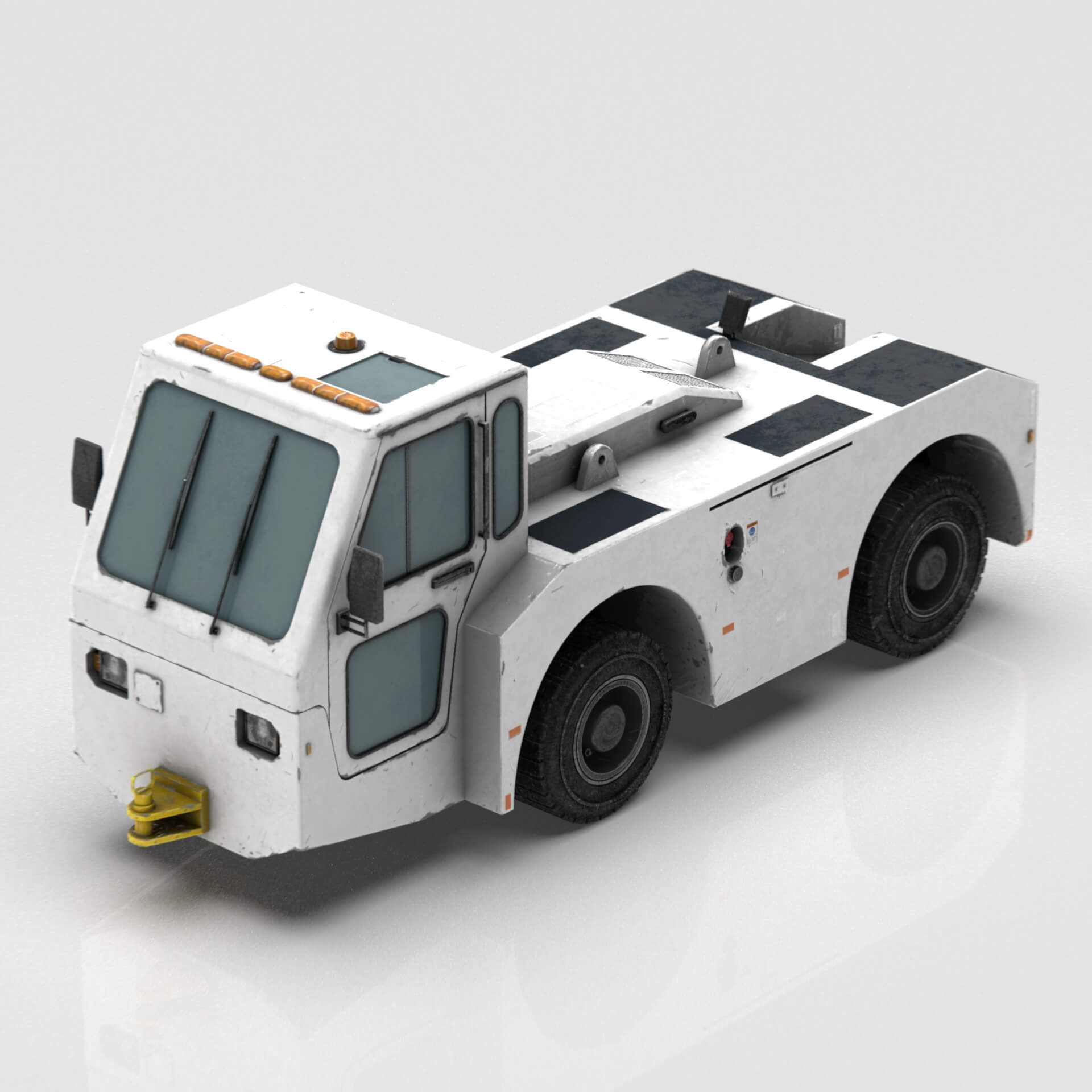 Airport Vehicle - 3D Model by sanchiesp