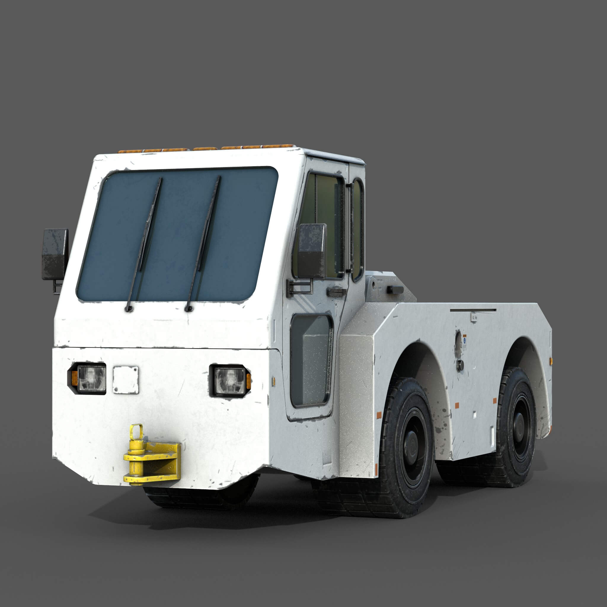 Airport Vehicle - 3D Model by sanchiesp