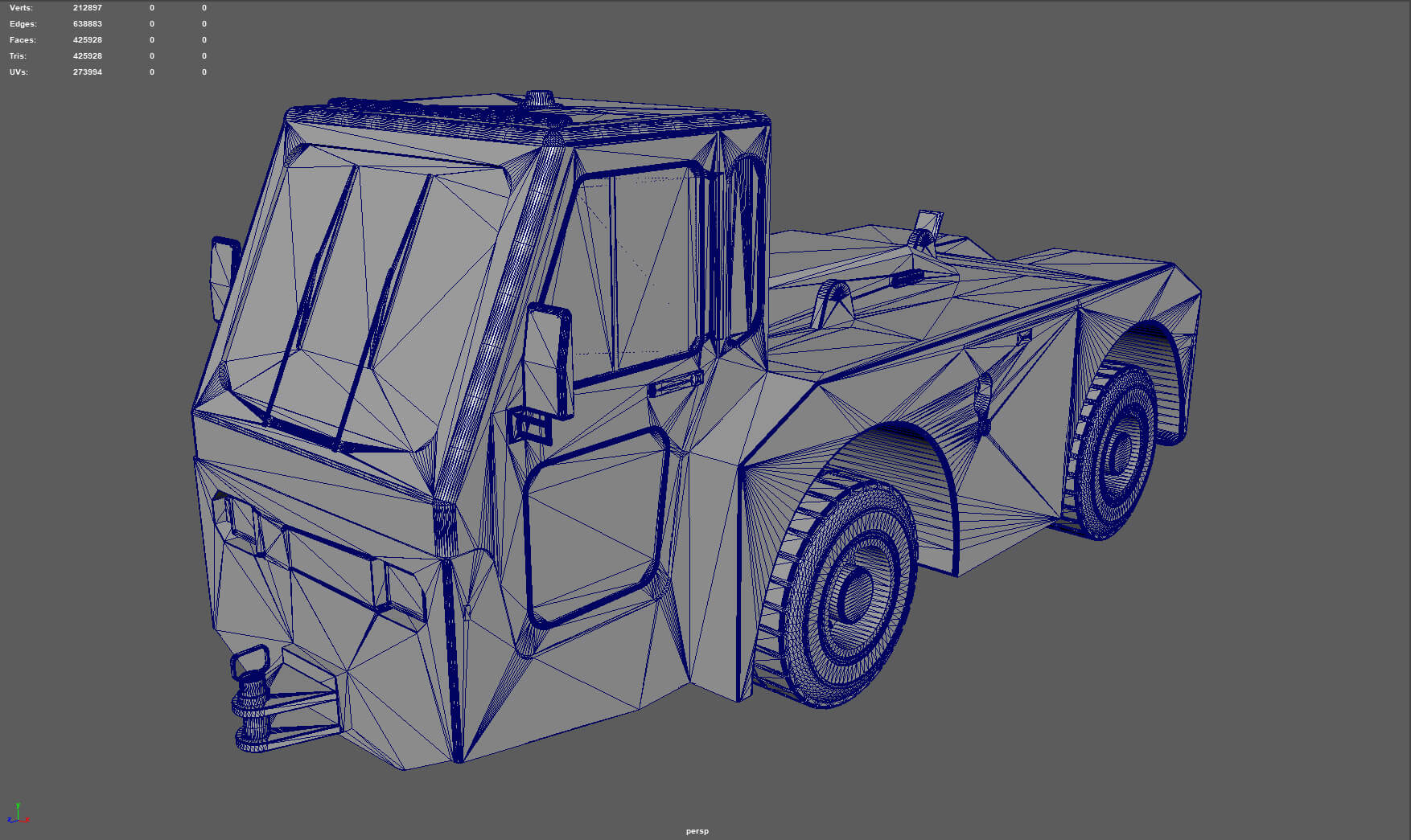 Airport Vehicle - 3D Model by sanchiesp