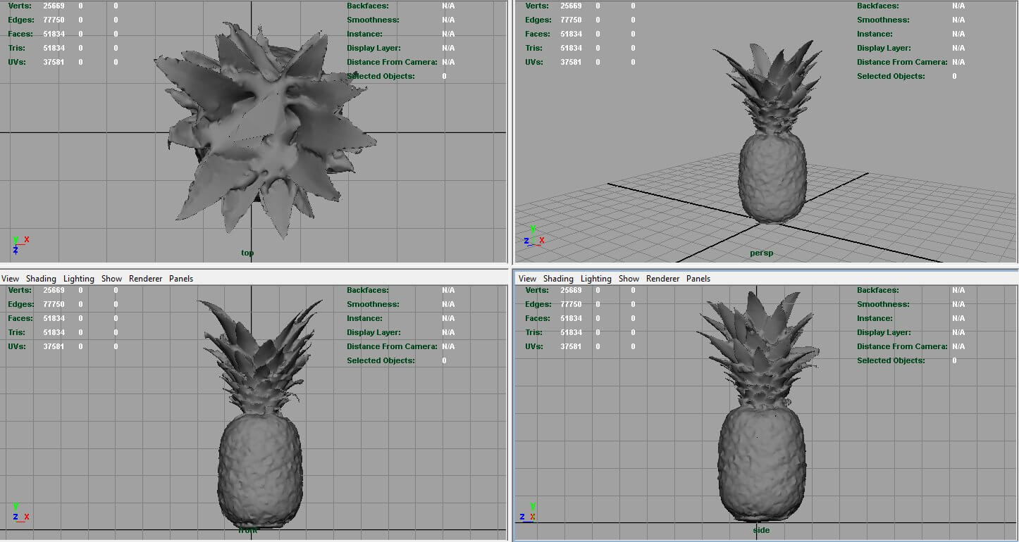 Ananas - 3D Model by sanchiesp