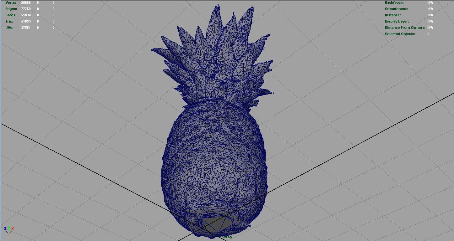 Ananas - 3D Model by sanchiesp
