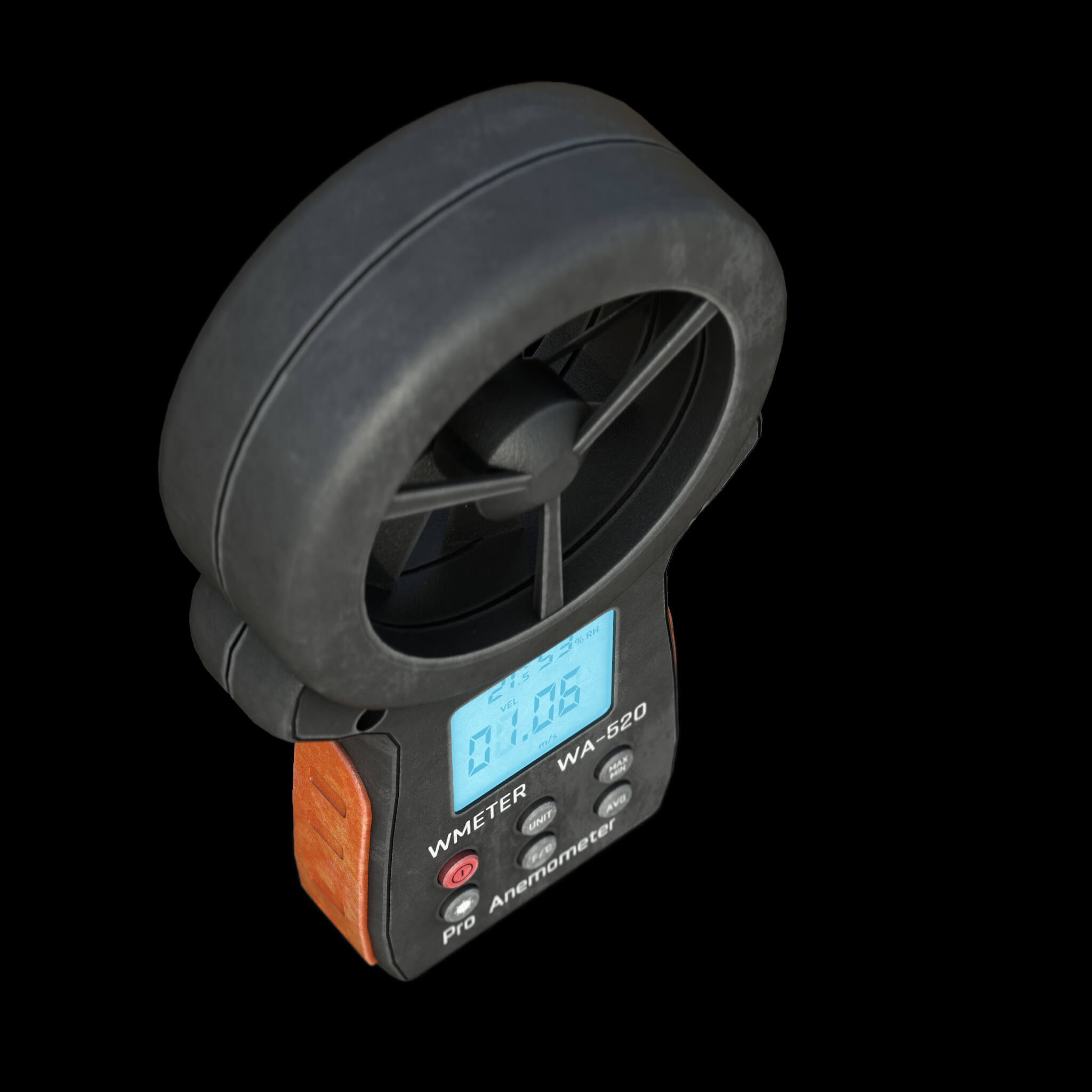 Anemometer - 3D Model by sanchiesp