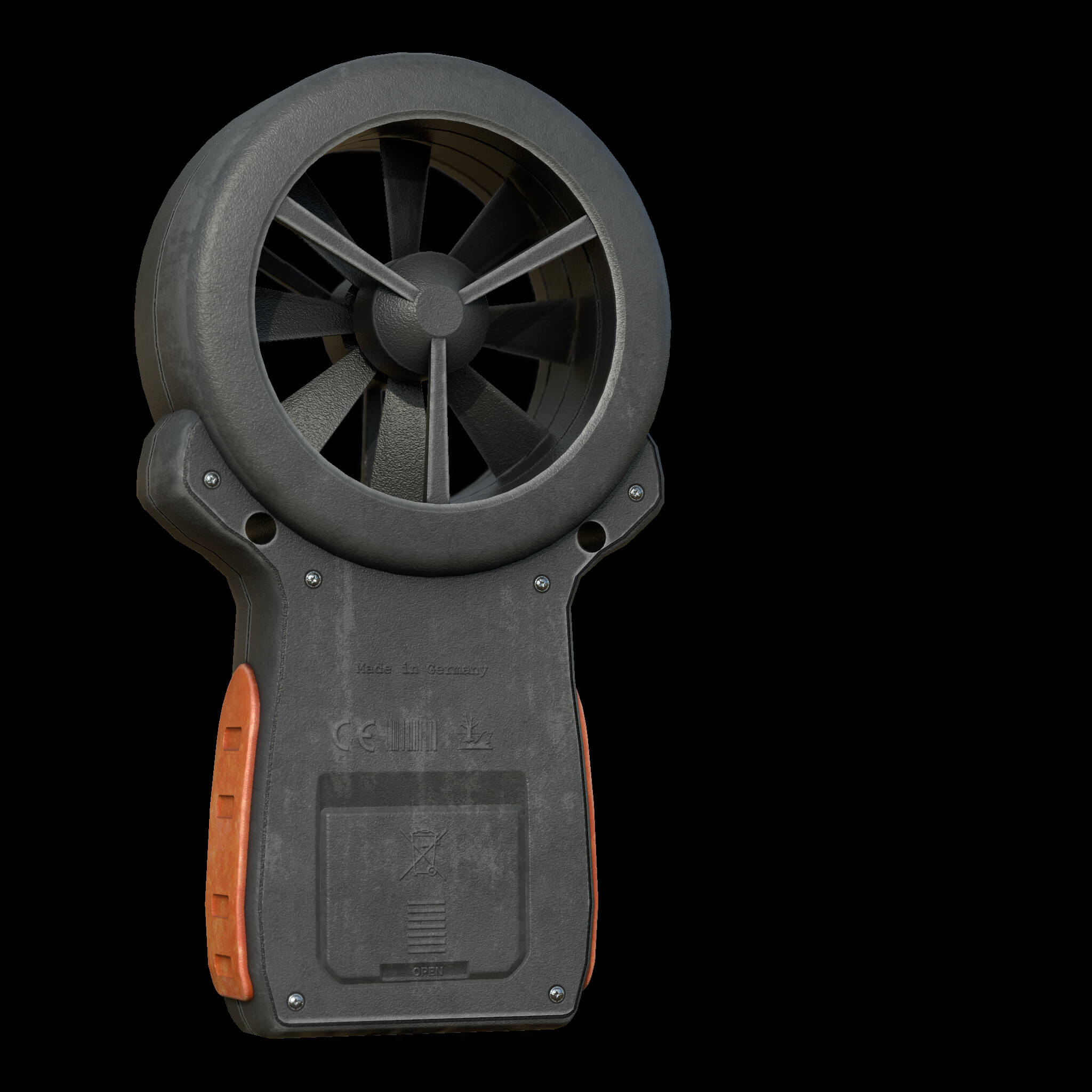 Anemometer - 3D Model by sanchiesp