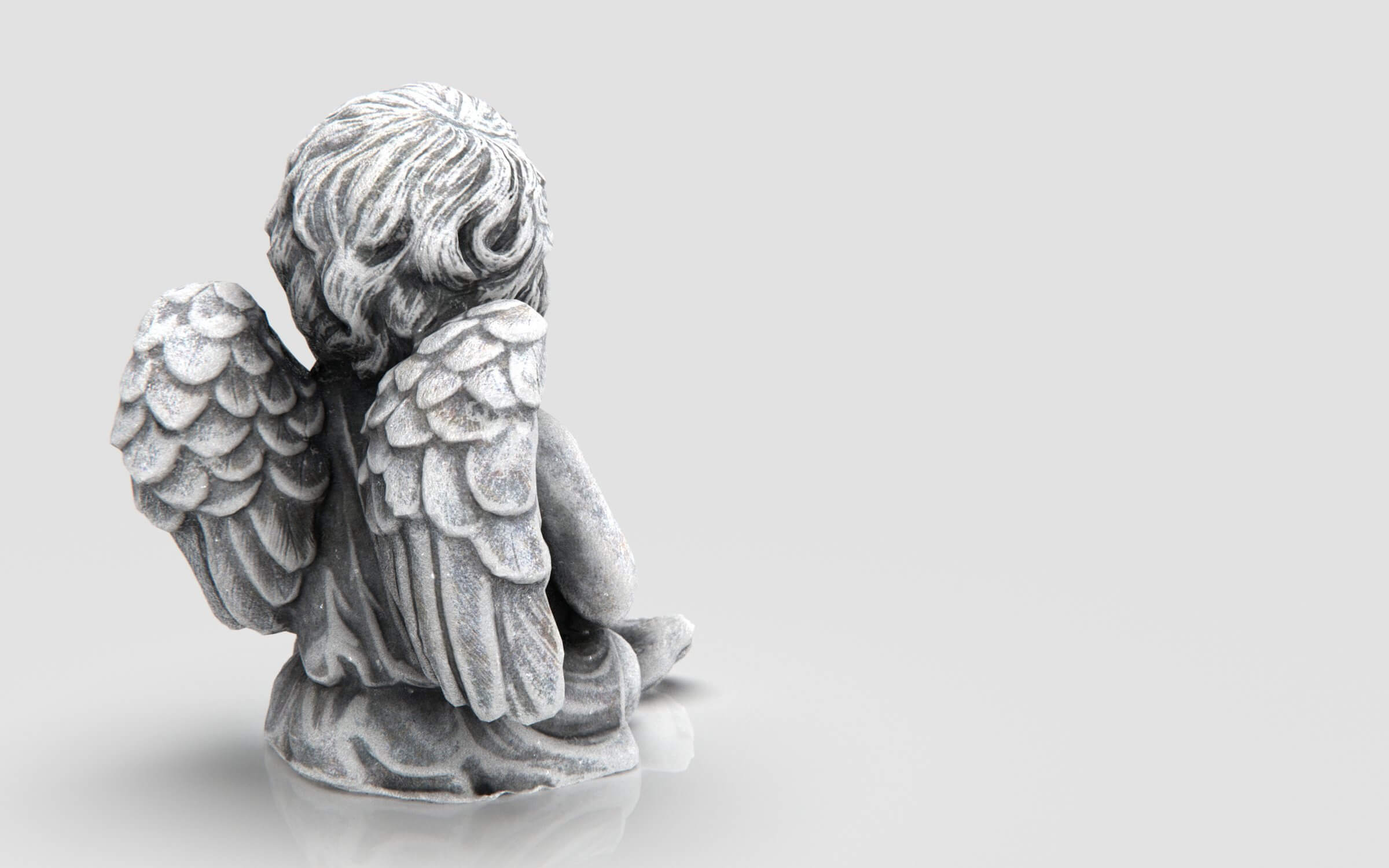 Angel with Candle - 3D Model by sanchiesp