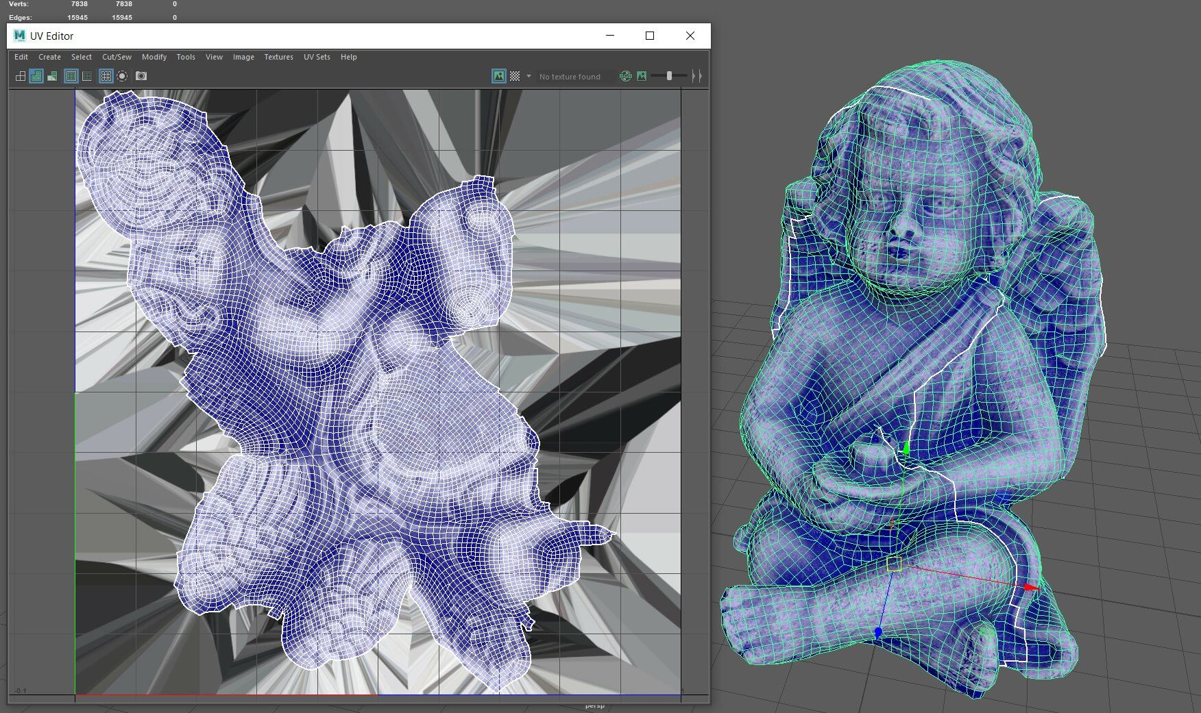 Angel with Candle - 3D Model by sanchiesp