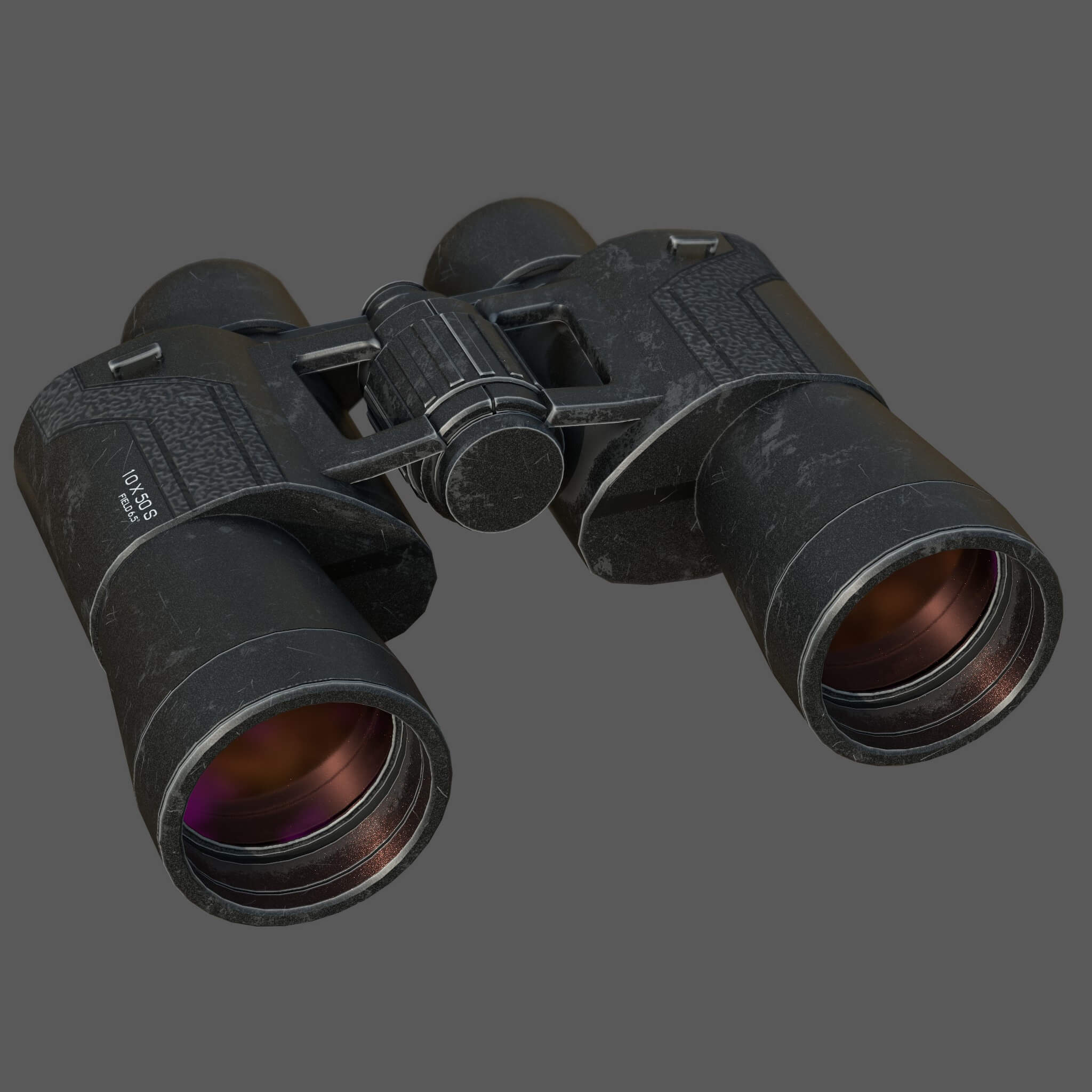 Professional Binoculars - 3D Model by sanchiesp
