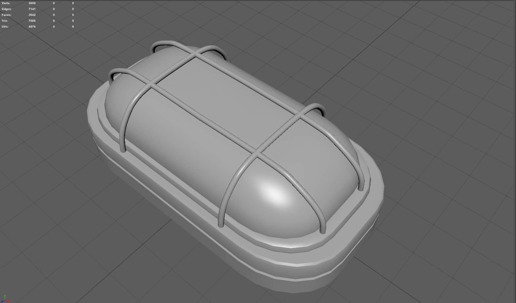 Bunker Light - 3D Model by sanchiesp