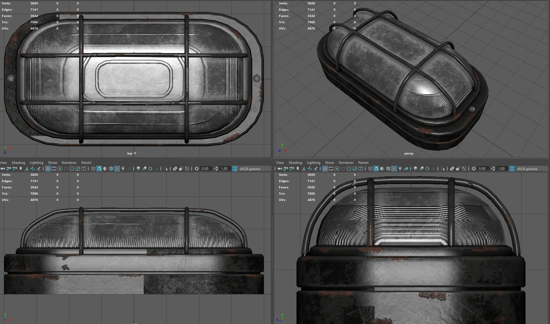 Bunker Light - 3D Model by sanchiesp