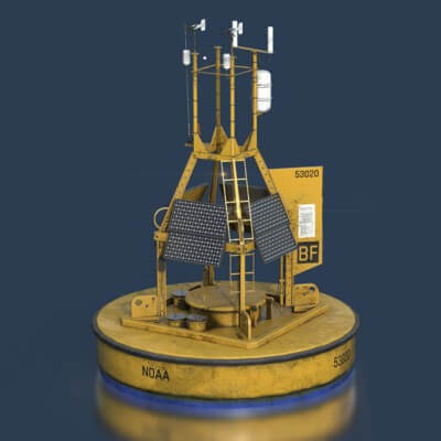 Buoy - 3D Model by sanchiesp