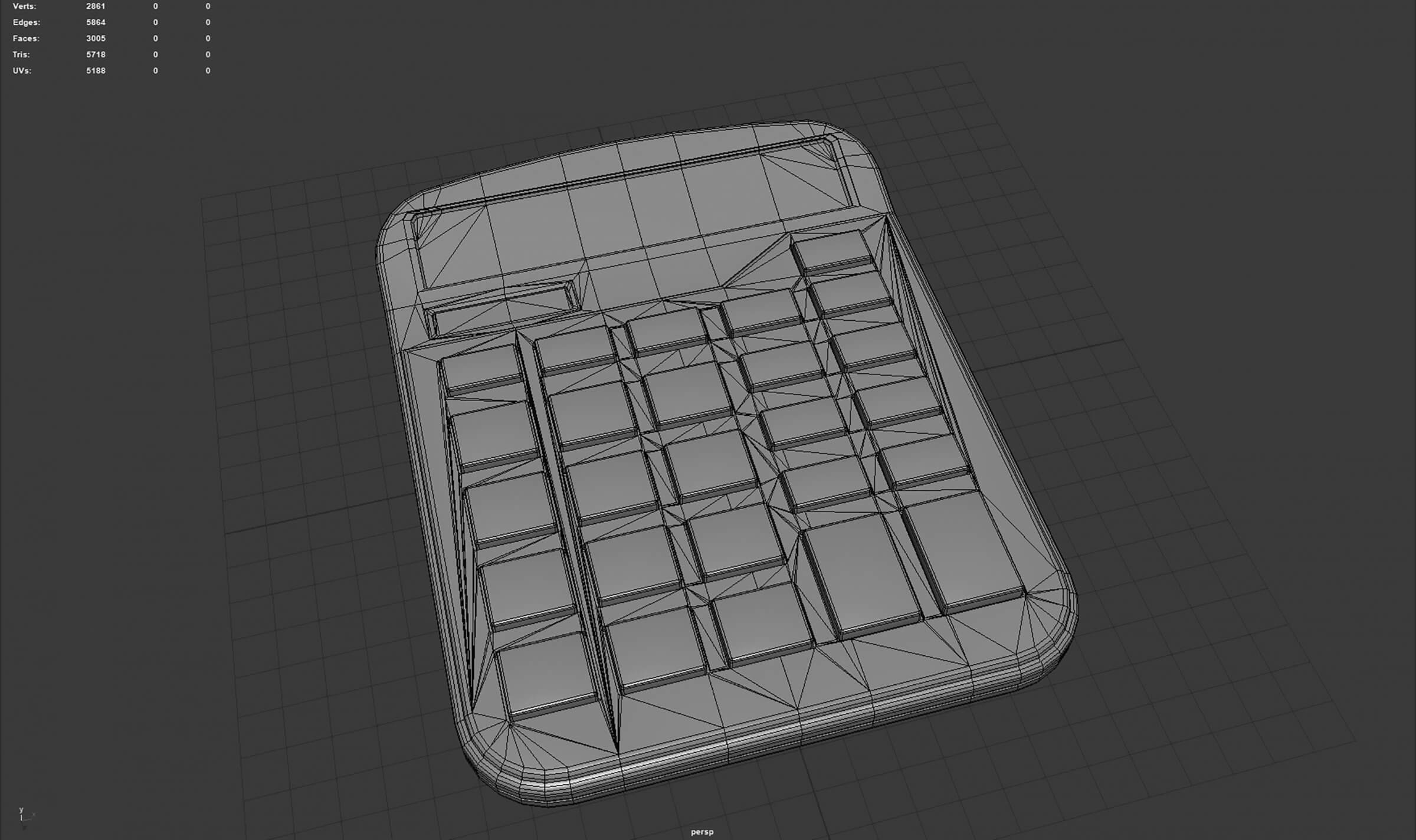 Calculator - 3D Model by sanchiesp