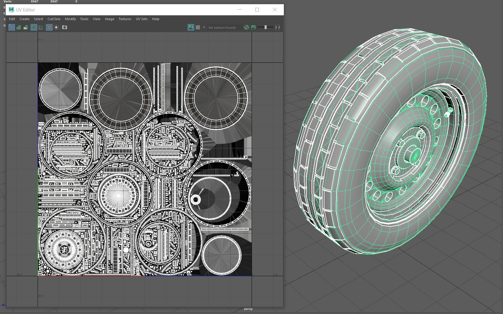 Realistic Car Wheel - 3D Model by sanchiesp
