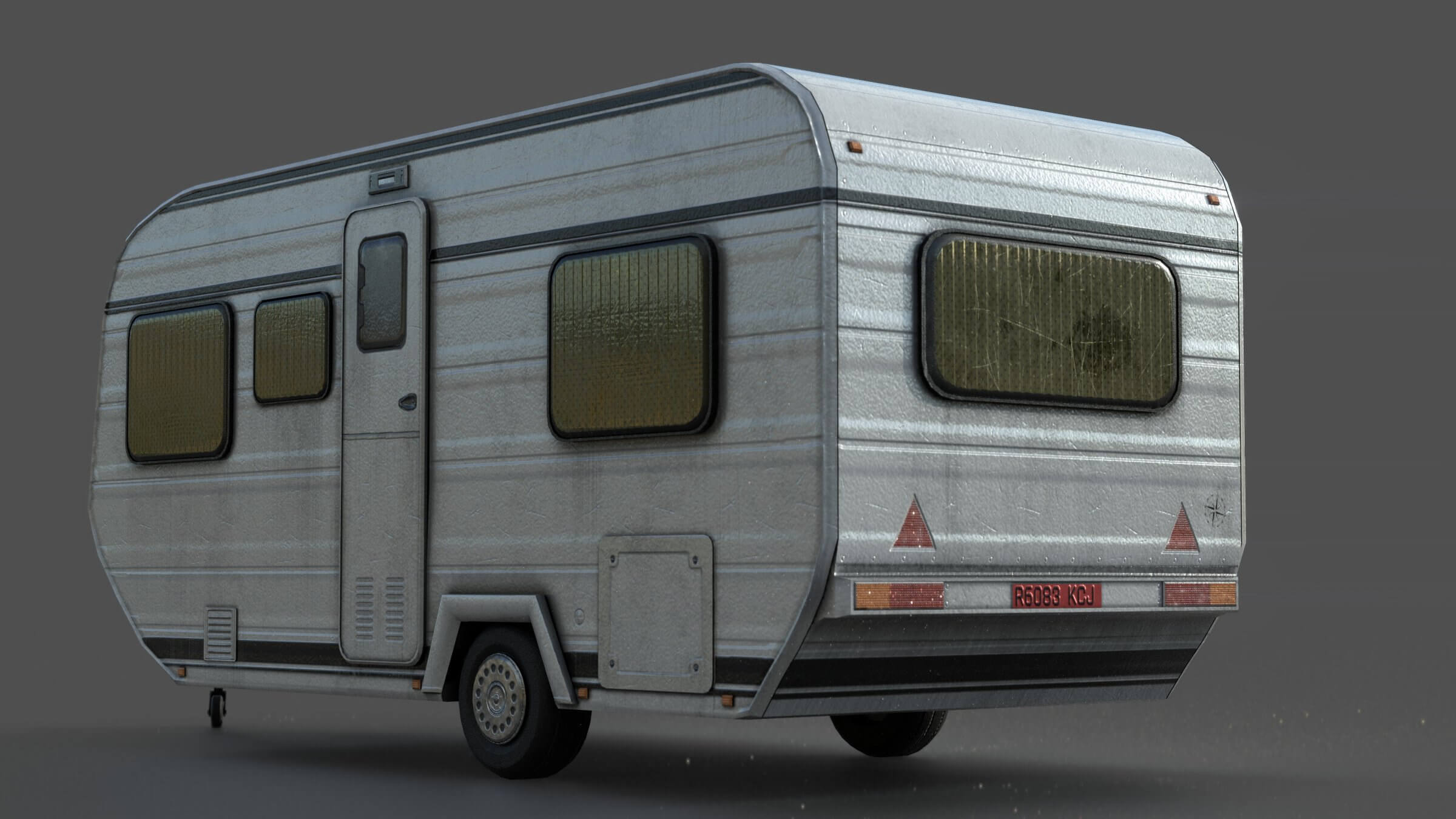 Caravan - 3D Model by sanchiesp