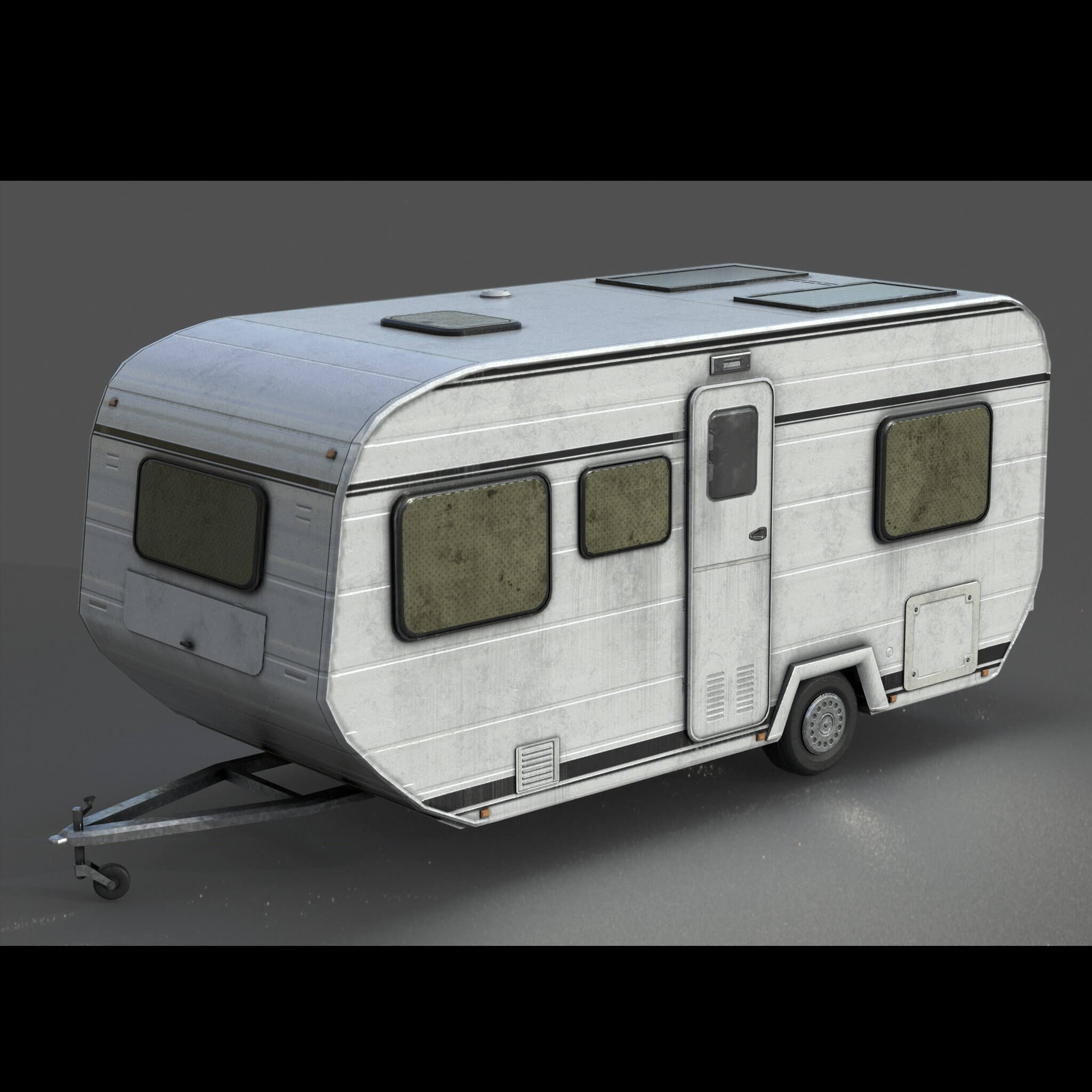 Caravan - 3D Model by sanchiesp