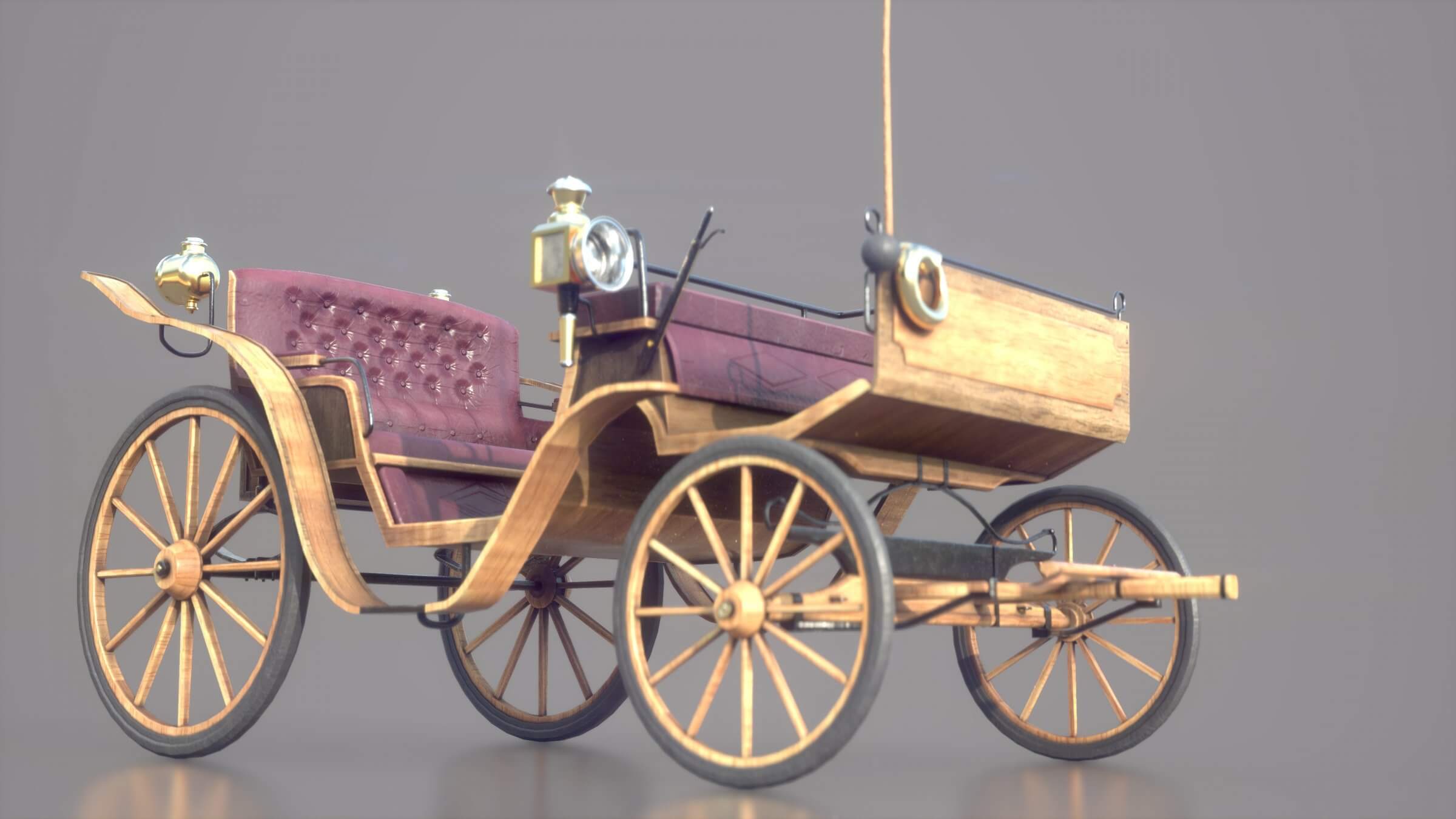 Carriage - 3D Model by sanchiesp