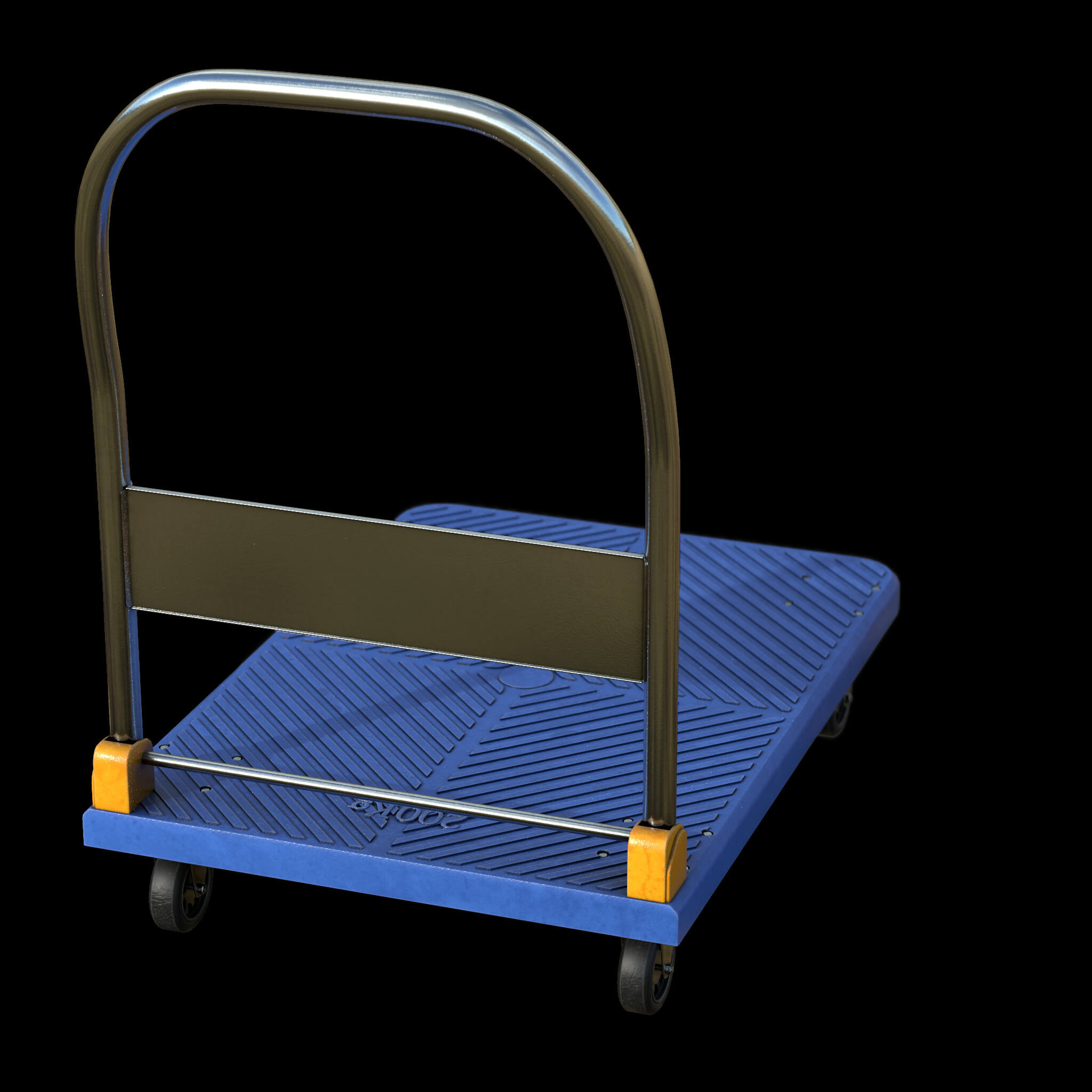 Cart Platform Truck - 3D Model by sanchiesp
