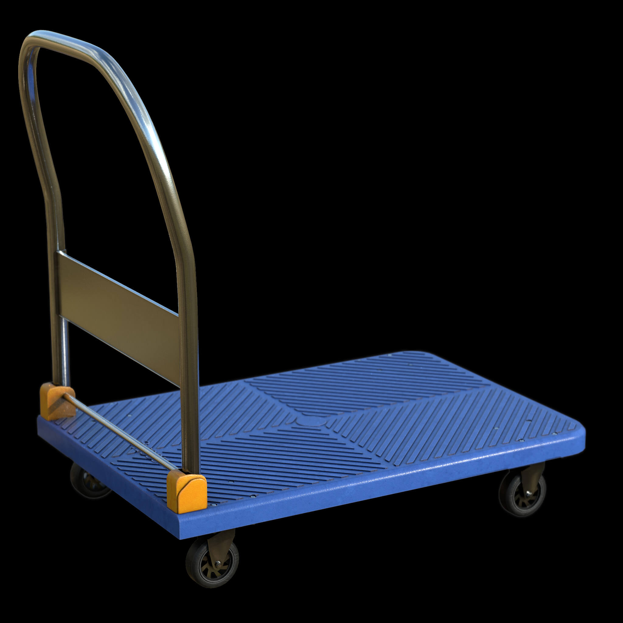 Cart Platform Truck - 3D Model by sanchiesp