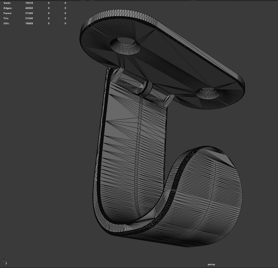 Ceiling Hook - 3D Model by sanchiesp