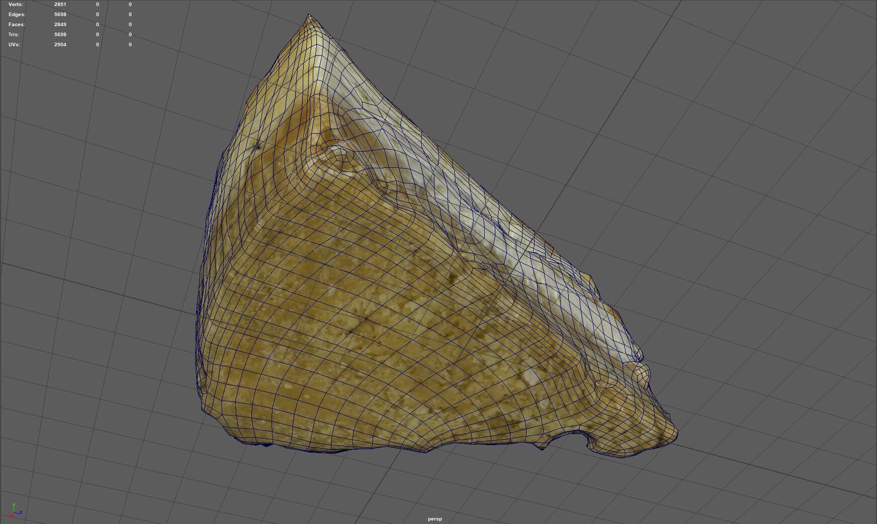 Cheesecake - 3D Model by sanchiesp