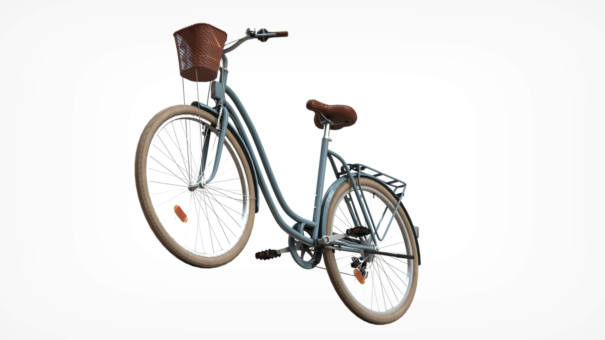 Classic City Bike - 3D Model by sanchiesp
