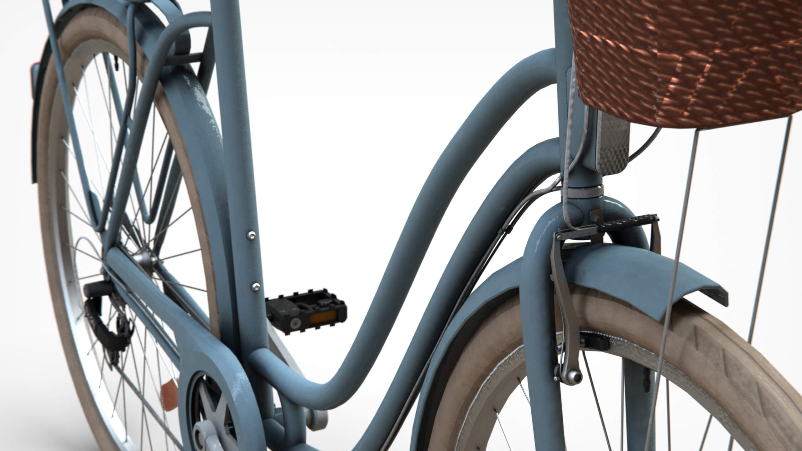 Classic City Bike - 3D Model by sanchiesp