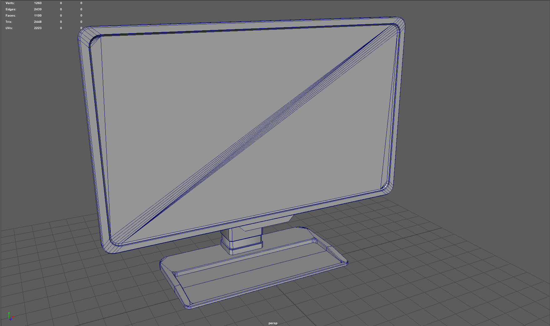 Computer Screen - 3D Model by sanchiesp