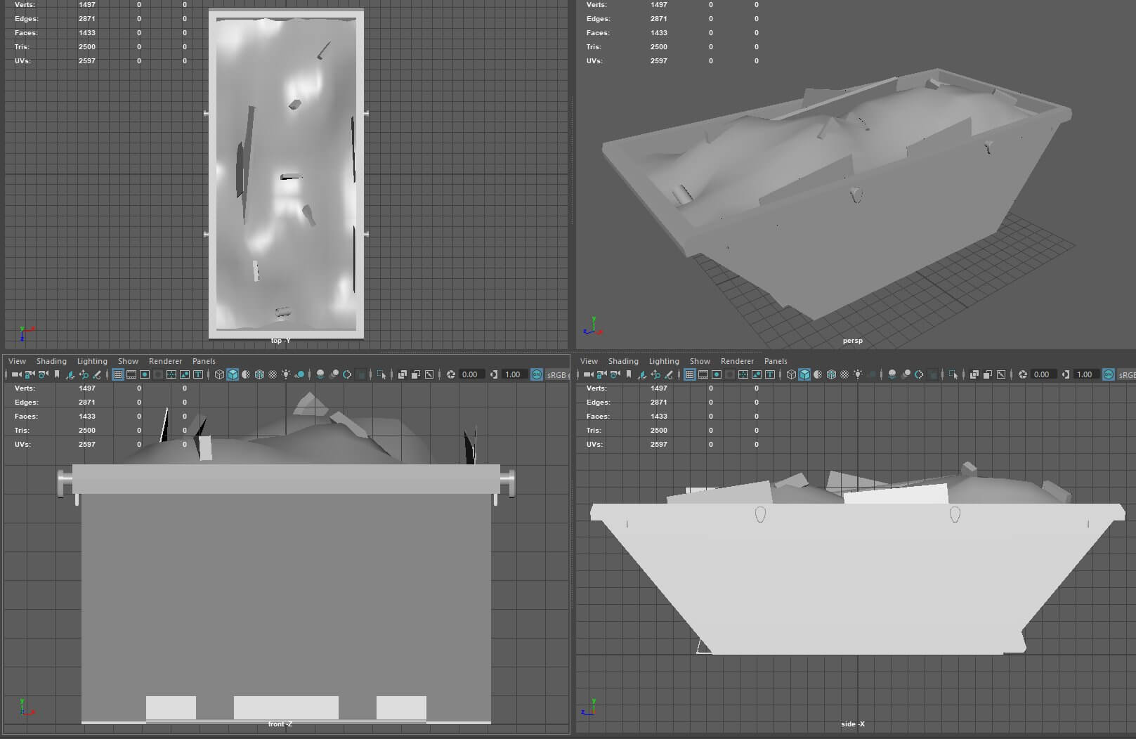 Construction Container - 3D Model by sanchiesp