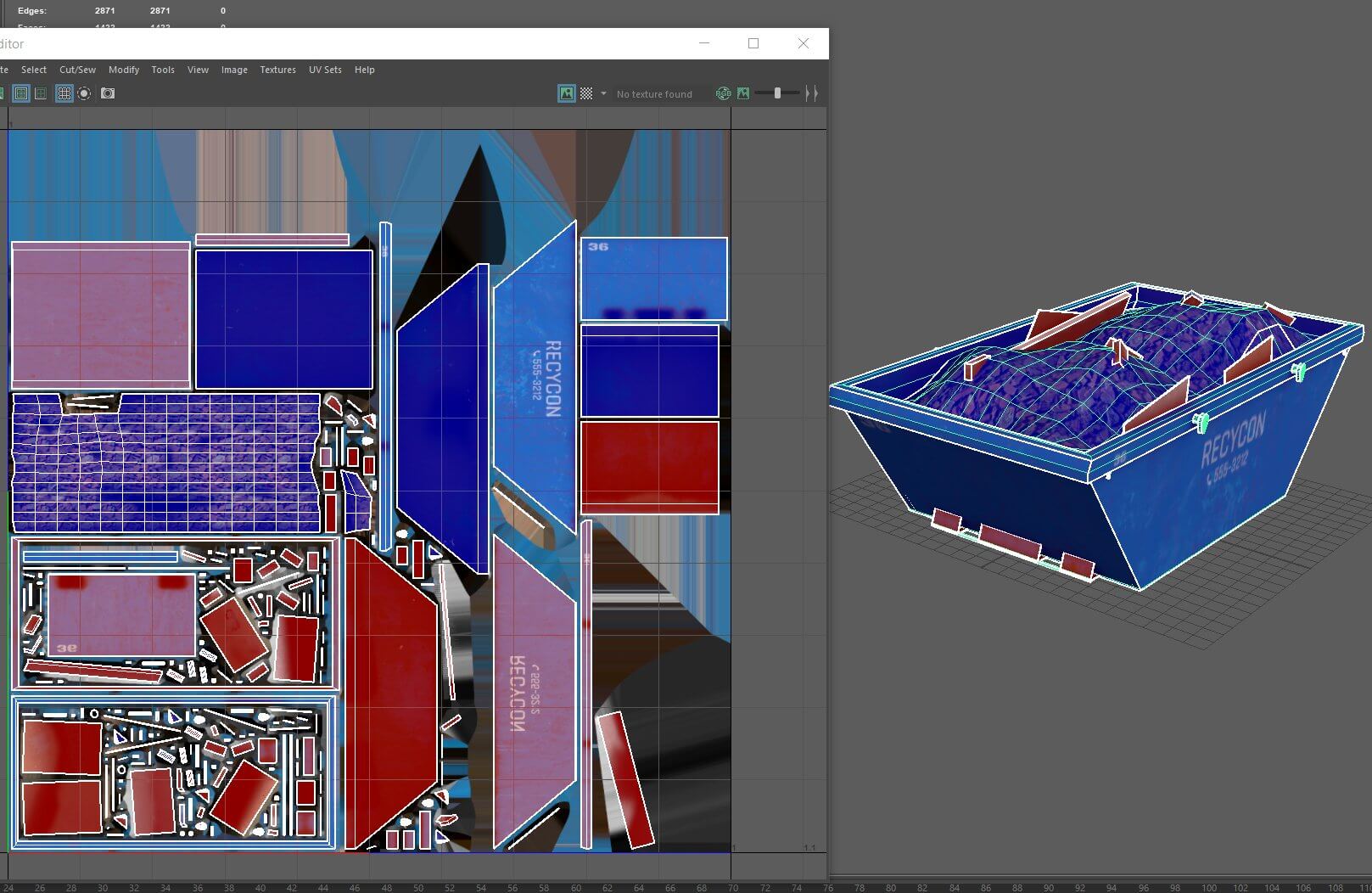 Construction Container - 3D Model by sanchiesp