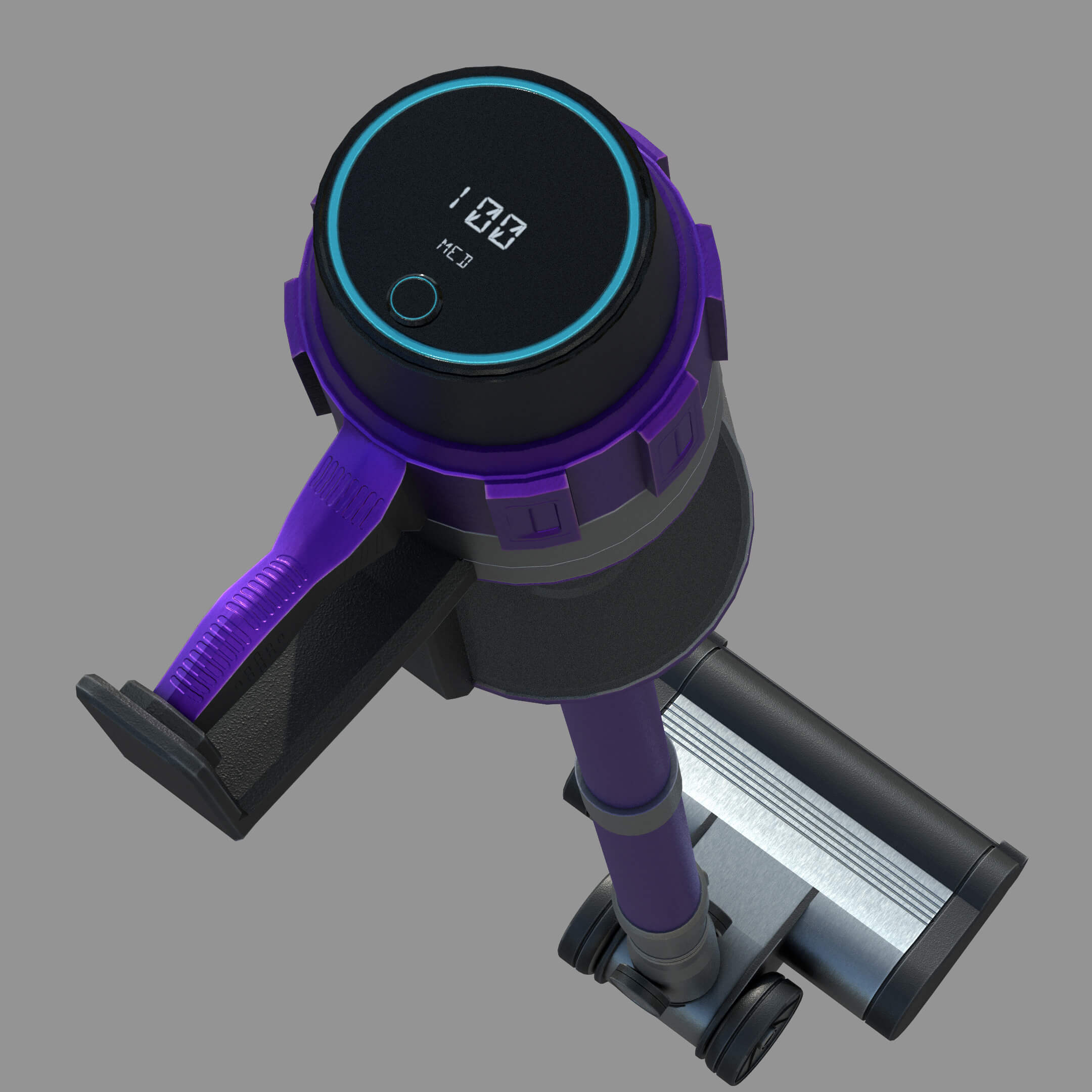 Cordless Vacuum Cleaner - 3D Model by sanchiesp