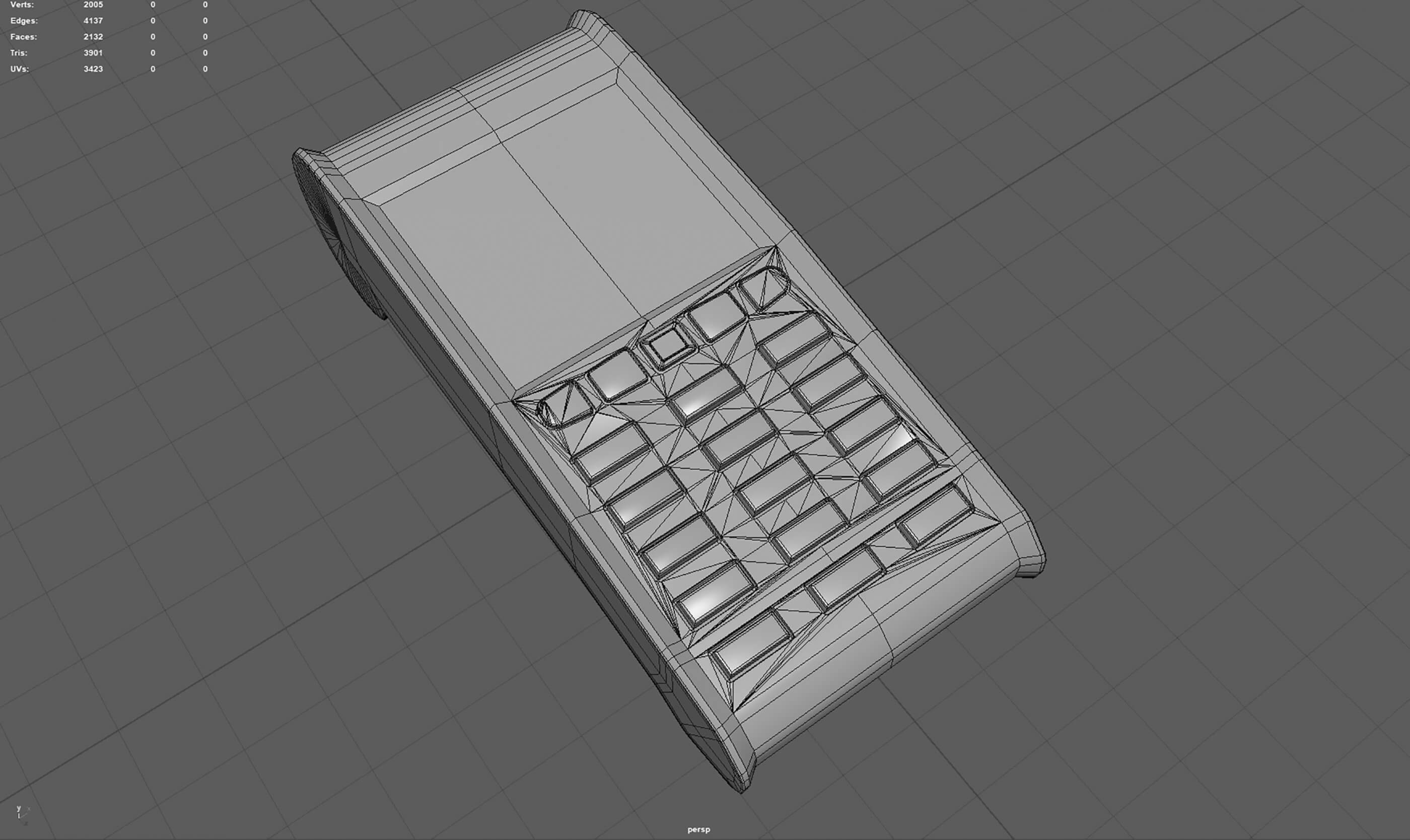 Credit Card Terminal - 3D Model by sanchiesp