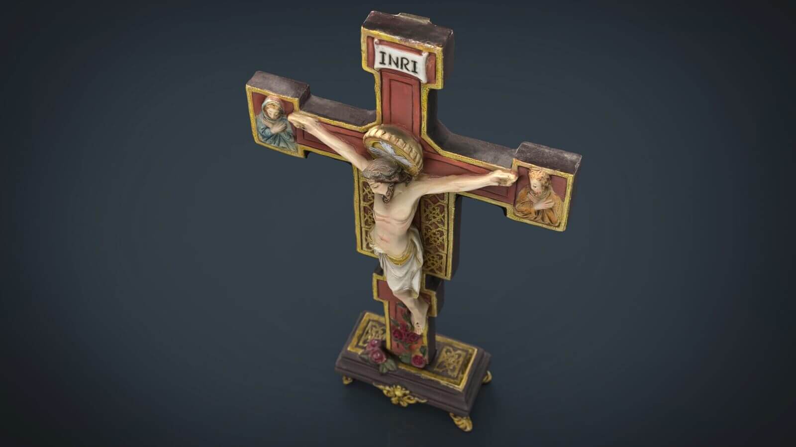 Crucifix - 3D Model by sanchiesp