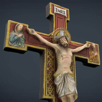 Crucifix - 3D Model by sanchiesp