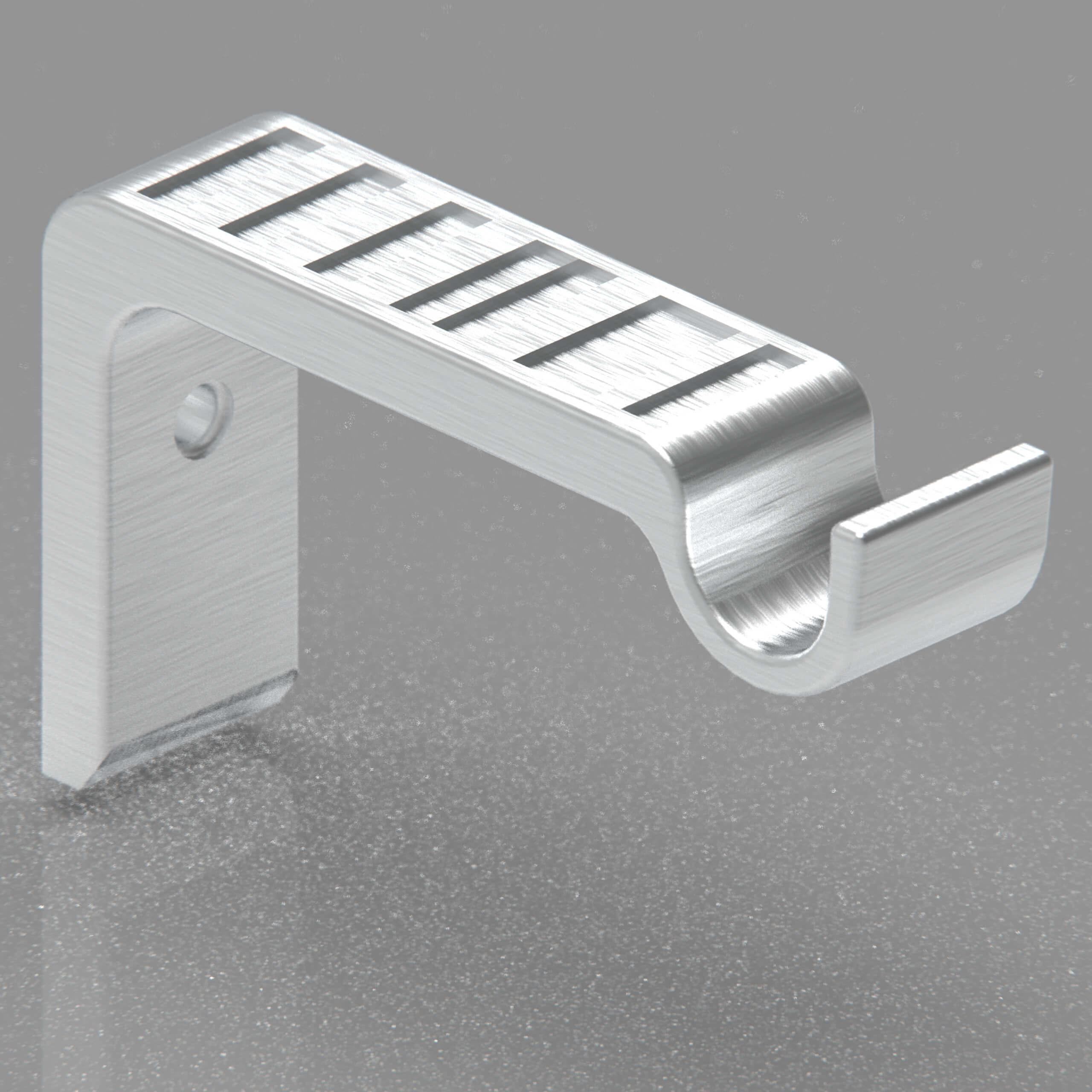 Curtain Rod Holder - 3D Print Model by sanchiesp
