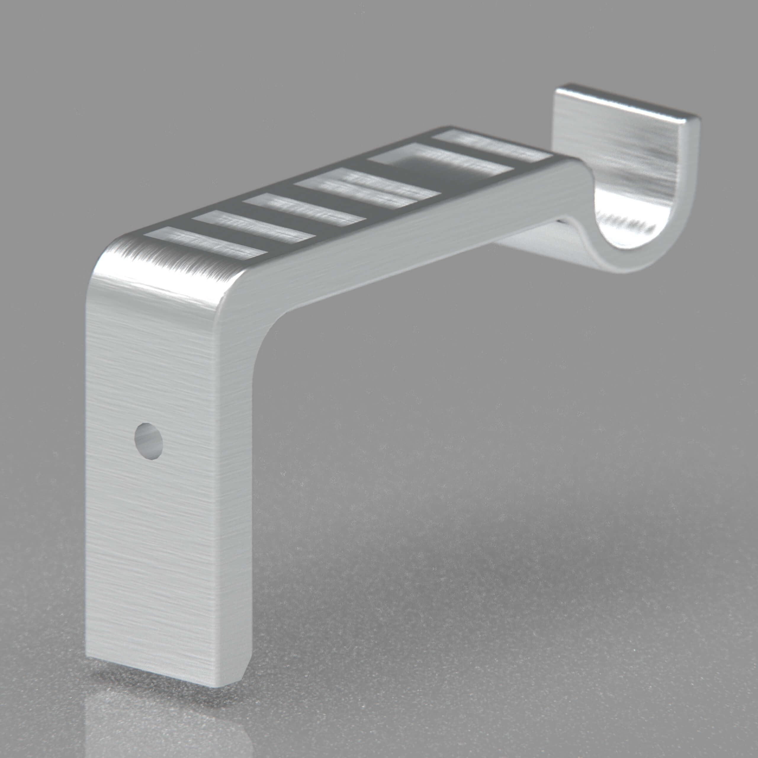Curtain Rod Holder - 3D Model by sanchiesp
