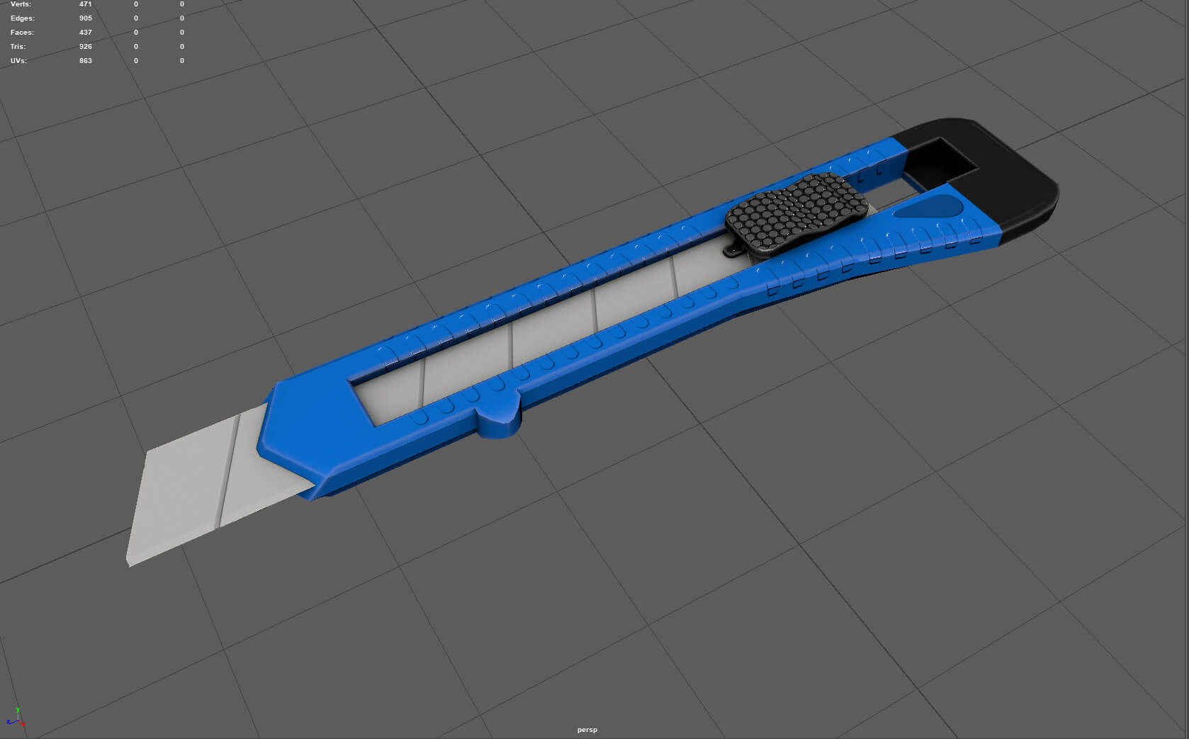 Cutter Office - 3D Model by sanchiesp