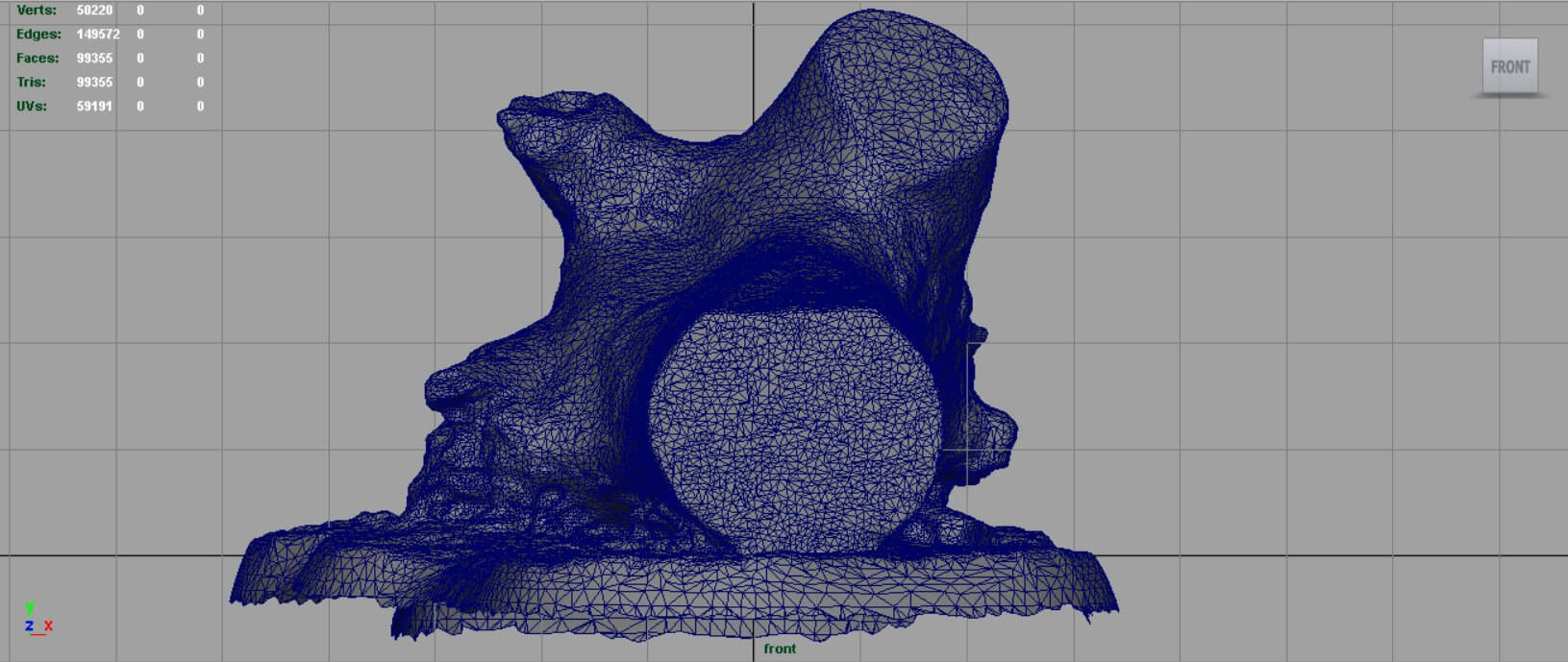 Dead Trunk 3 - 3D Model by sanchiesp