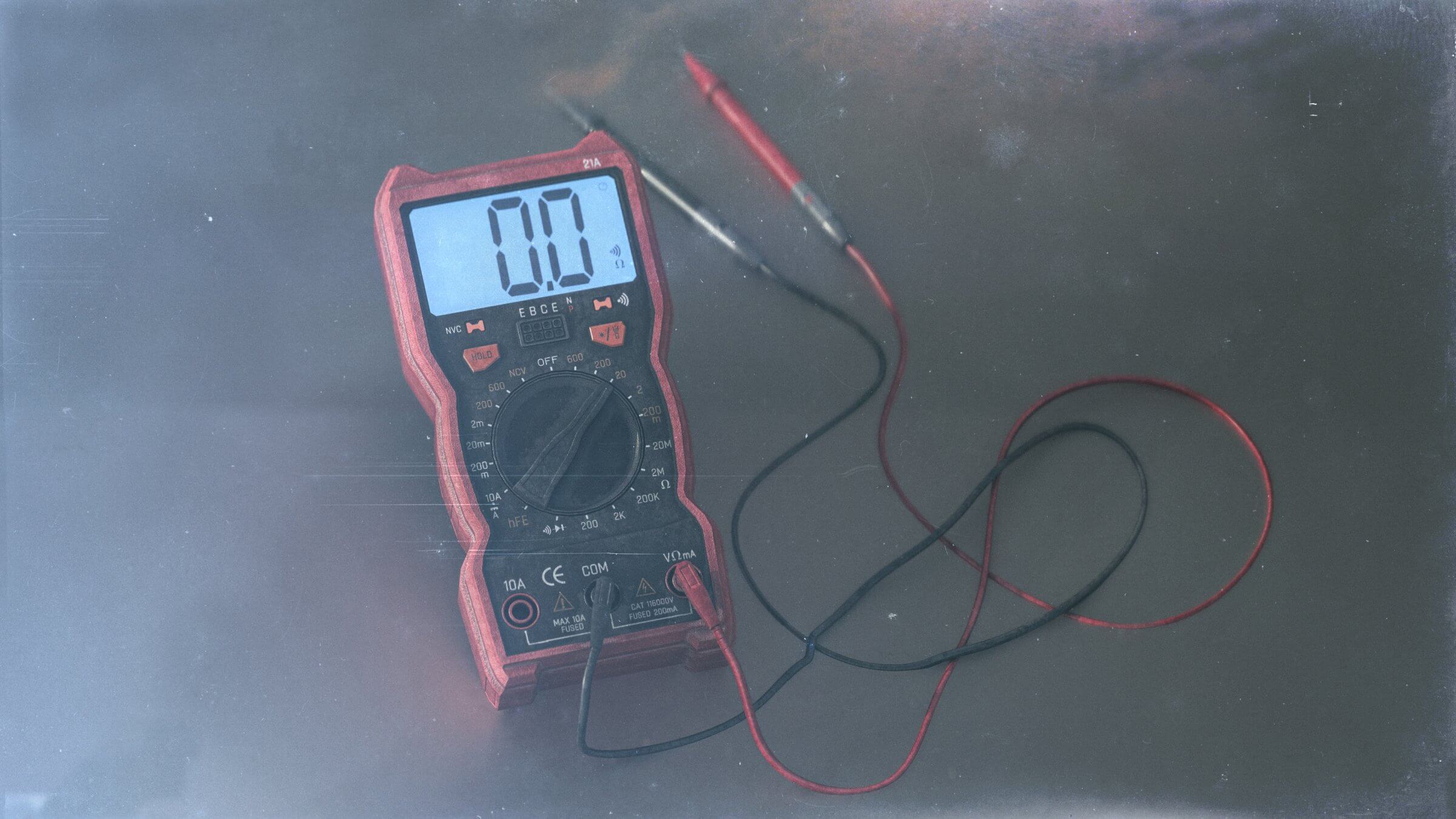 Digital Multimeter - 3D Model by sanchiesp