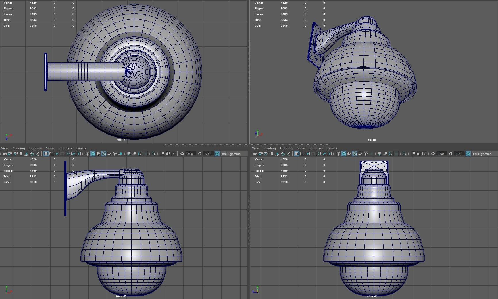 Dome Security Camera - 3D Model by sanchiesp