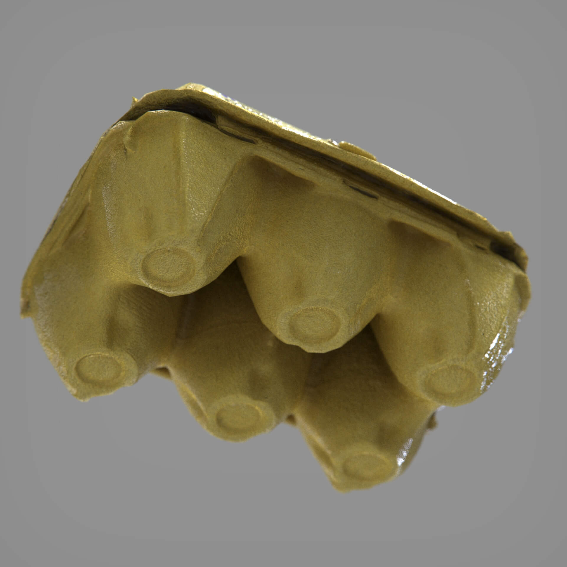 Half Dozen Egg Box - 3D Model by sanchiesp
