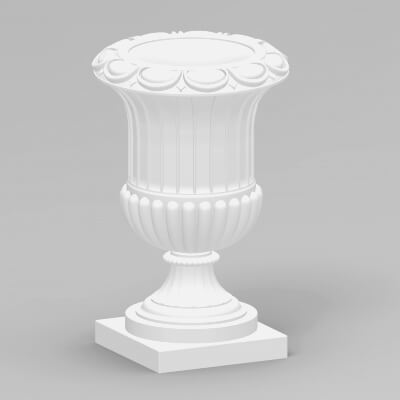 Elegant Classical Urn - 3D Model by sanchiesp