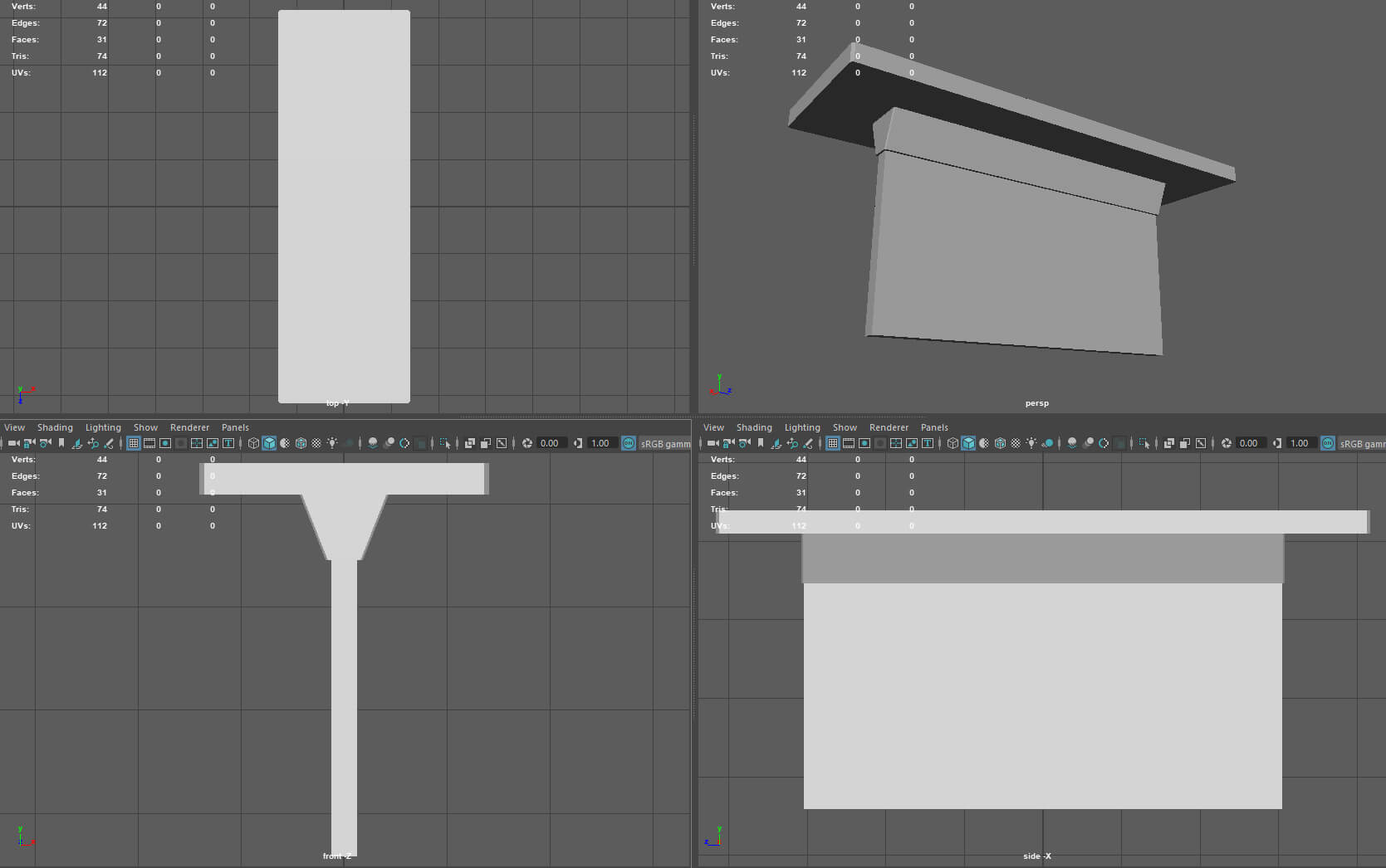 Exit Emergency Sign - 3D Model by sanchiesp