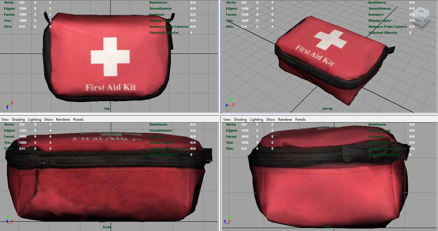 First Aid Kit - 3D Model by sanchiesp