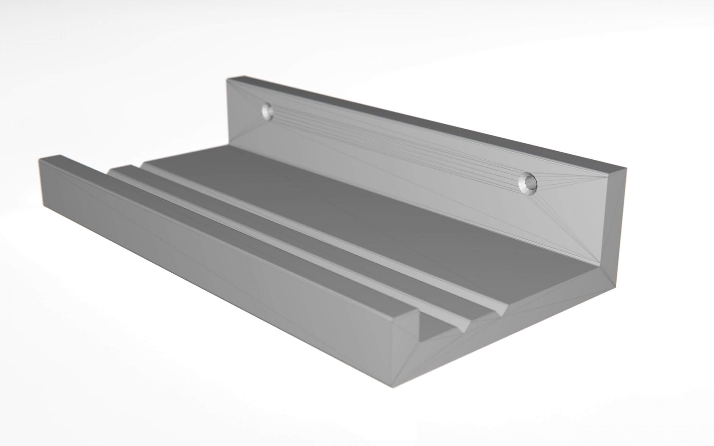 Floating Wall Shelf - 3D Model by sanchiesp