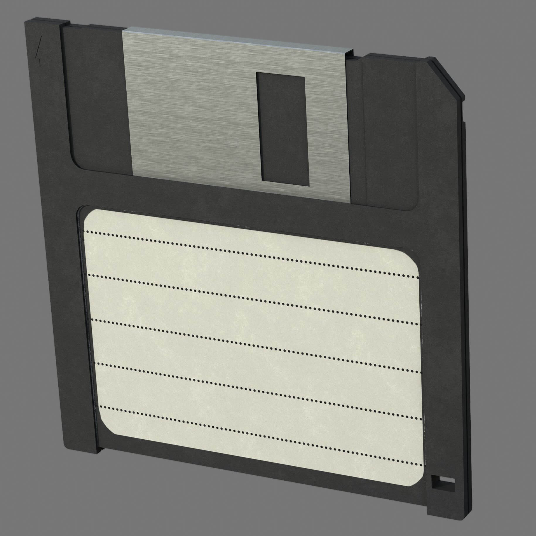 Floppy Disk - 3D Model by sanchiesp