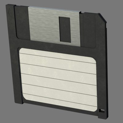 Floppy Disk - 3D Model by sanchiesp