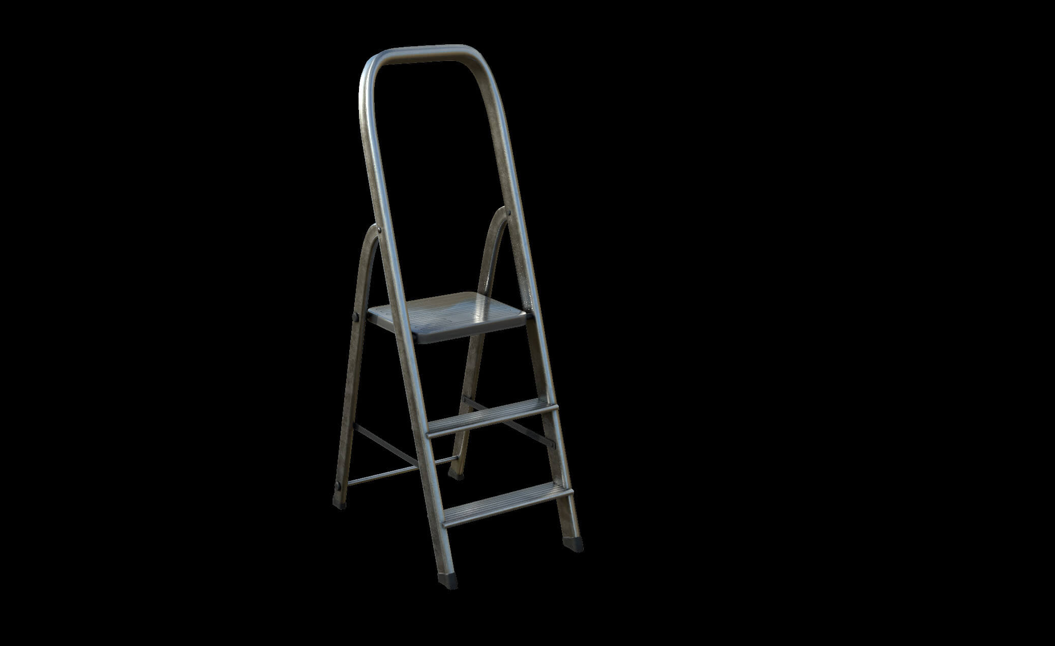 Folding Ladder - 3D Model by sanchiesp