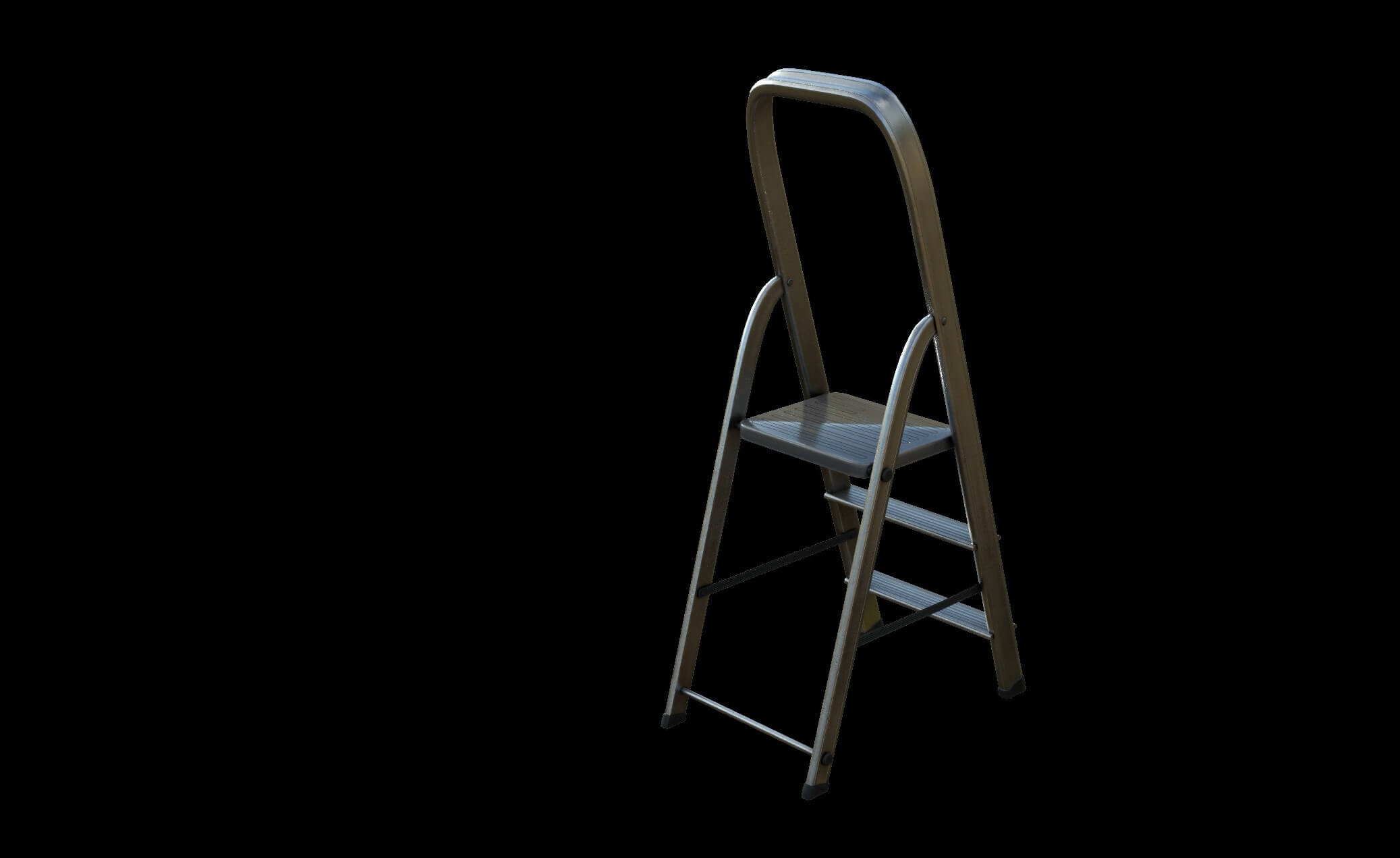 Folding Ladder - 3D Model by sanchiesp