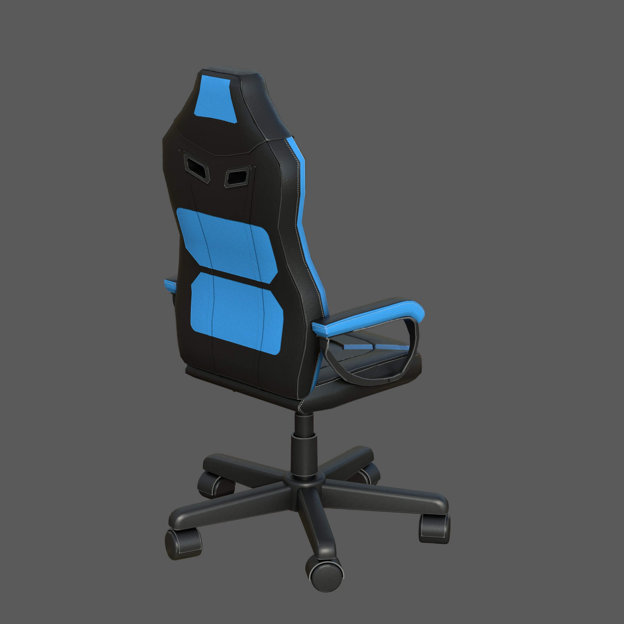 Gaming Chair - 3D Model by sanchiesp