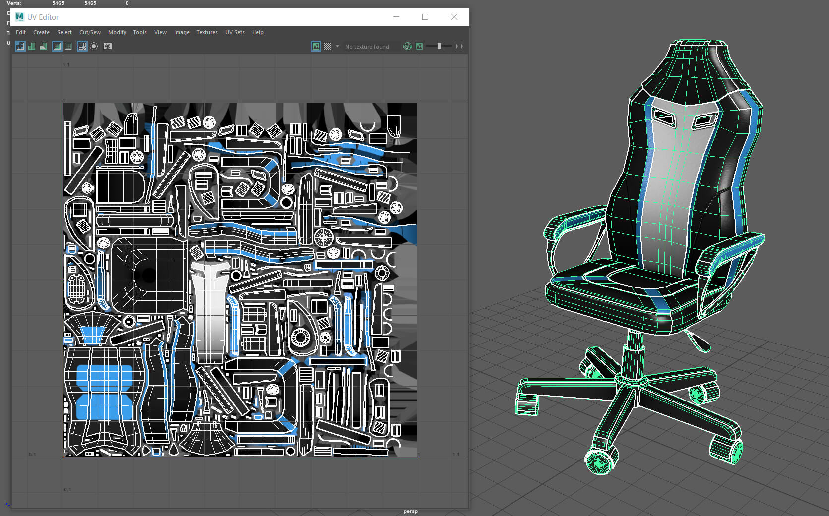 Gaming Chair - 3D Model by sanchiesp