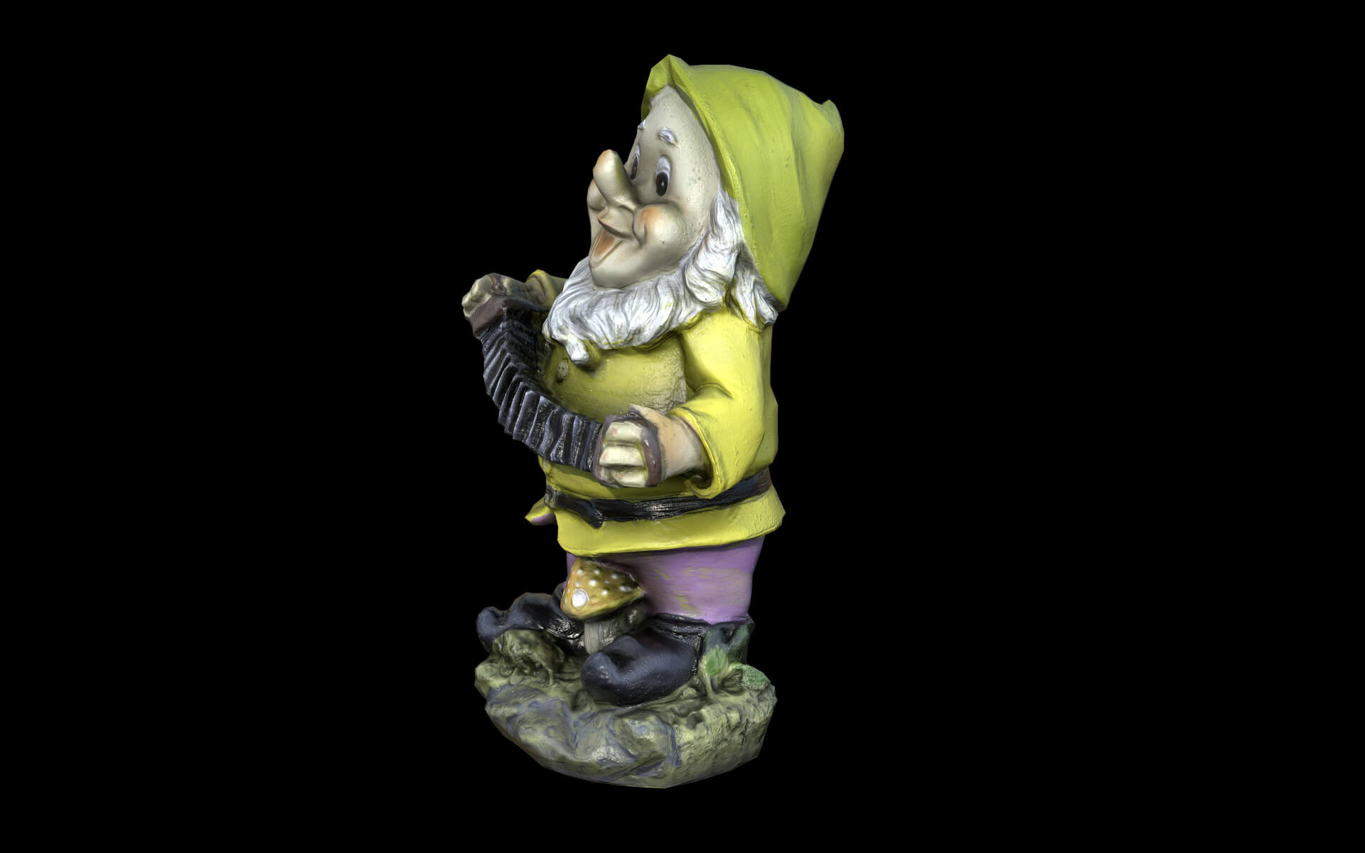 Garden Gnome 10 - 3D Model by sanchiesp